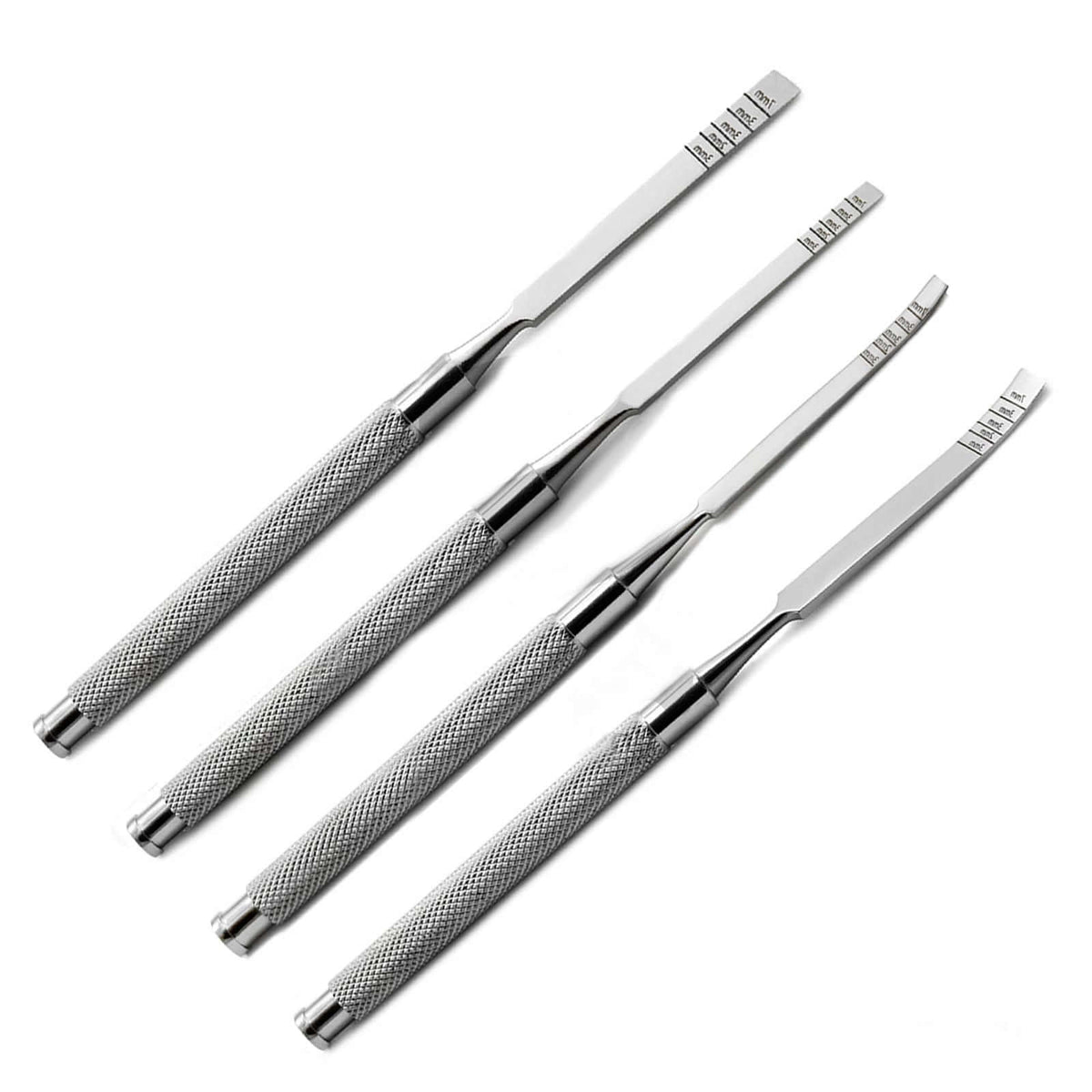 Bone Chisel Set of 4 With Markings
